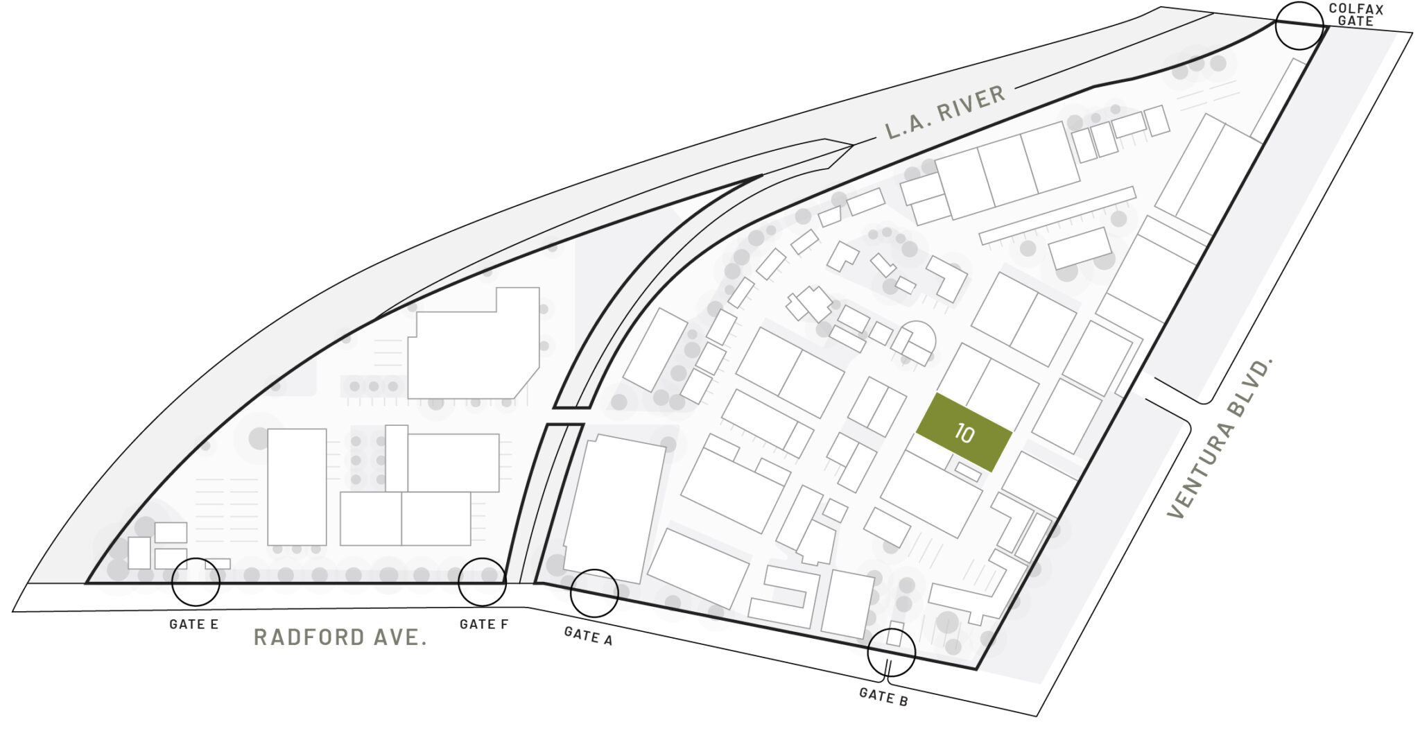 Stages & Backlots - Radford Studio Center