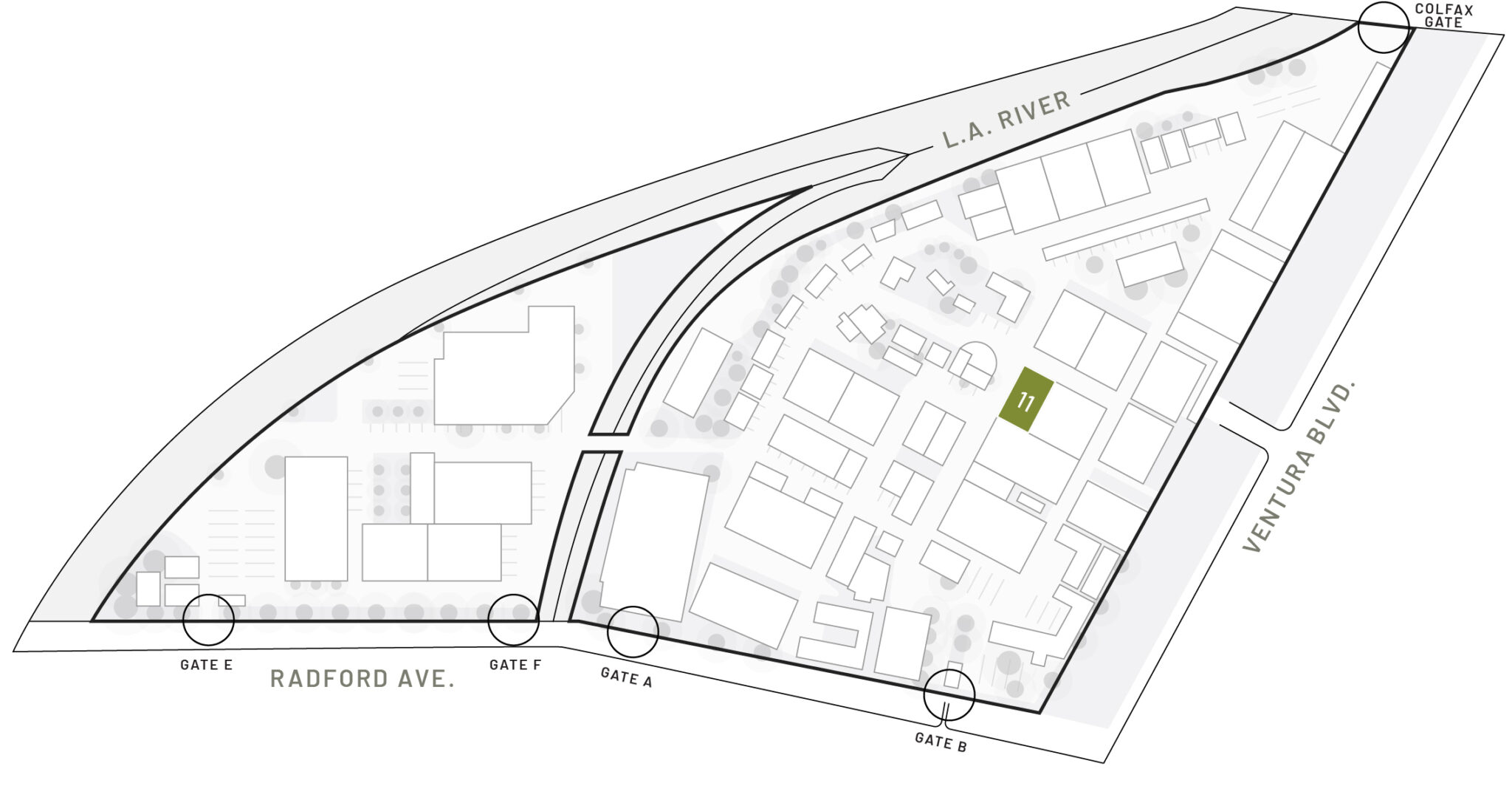 Stages & Backlots - Radford Studio Center