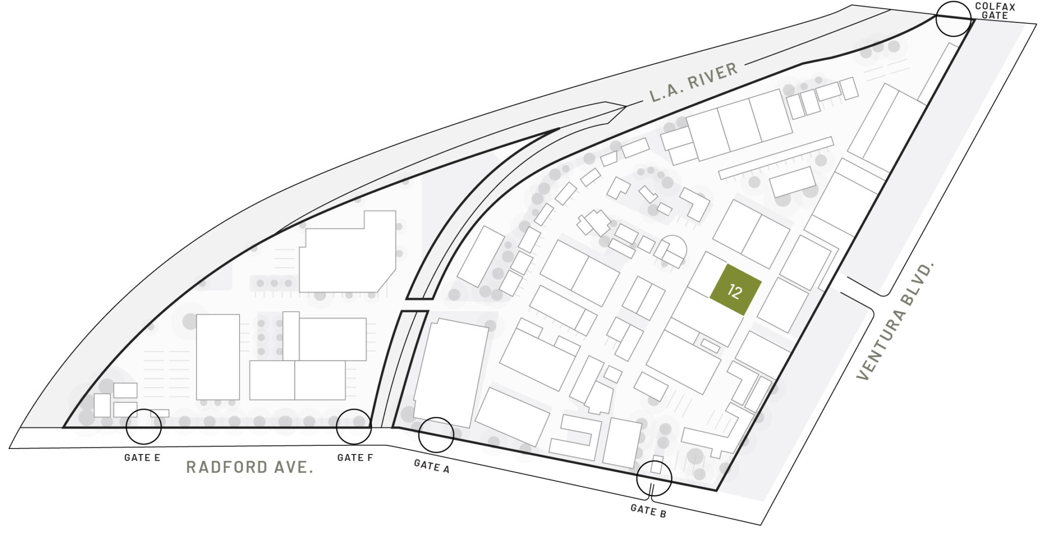 Stages & Backlots - Radford Studio Center