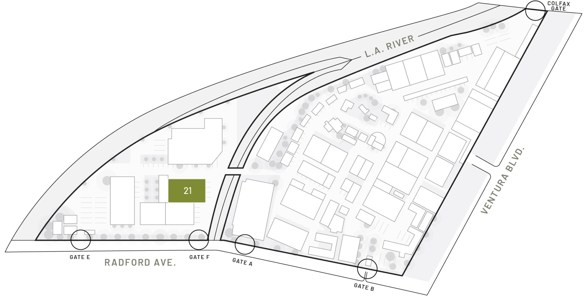 Stages & Backlots - Radford Studio Center